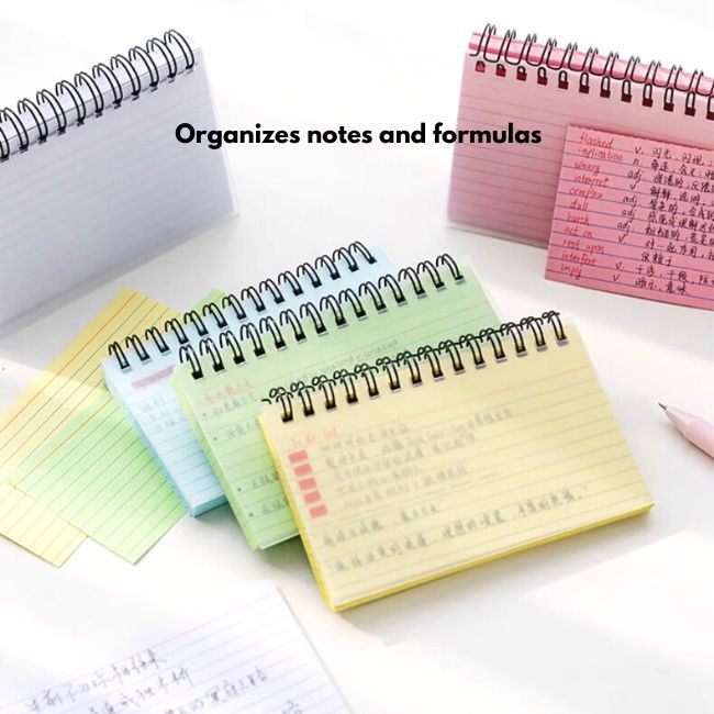 portable DREAMY Spiral Ruled Index Flashcard Notepad | Lazada PH
