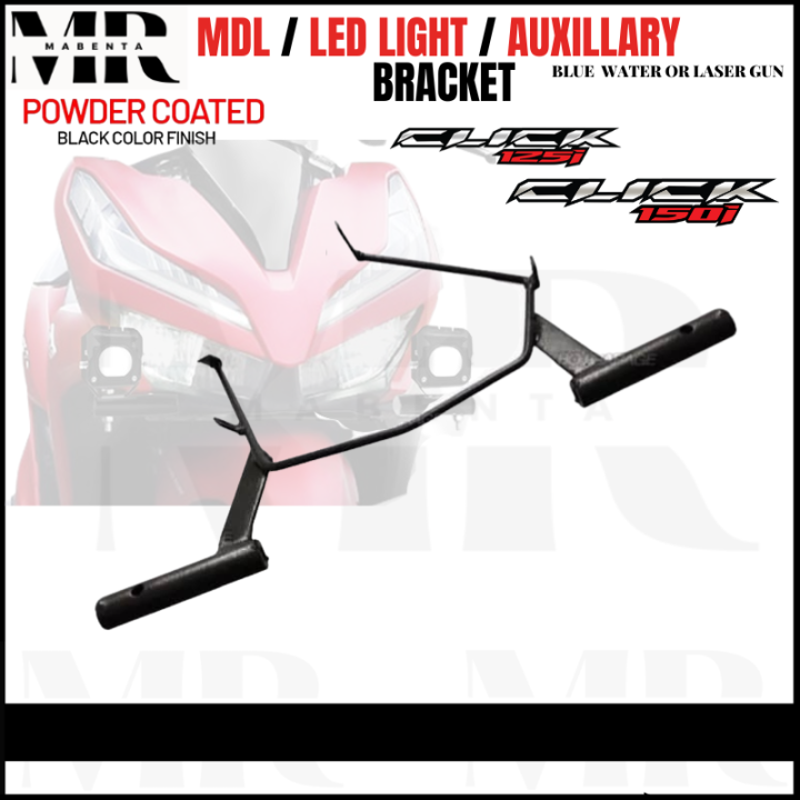 MOTORCYCLE MDL BRACKET FOR CLICK V2 125/150 AUXILLARY / BLUE WATER ...