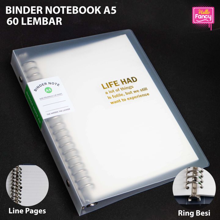 Binder Note A5 isi 60 Lembar / Binder Fancy DWA5-03 | Lazada Indonesia