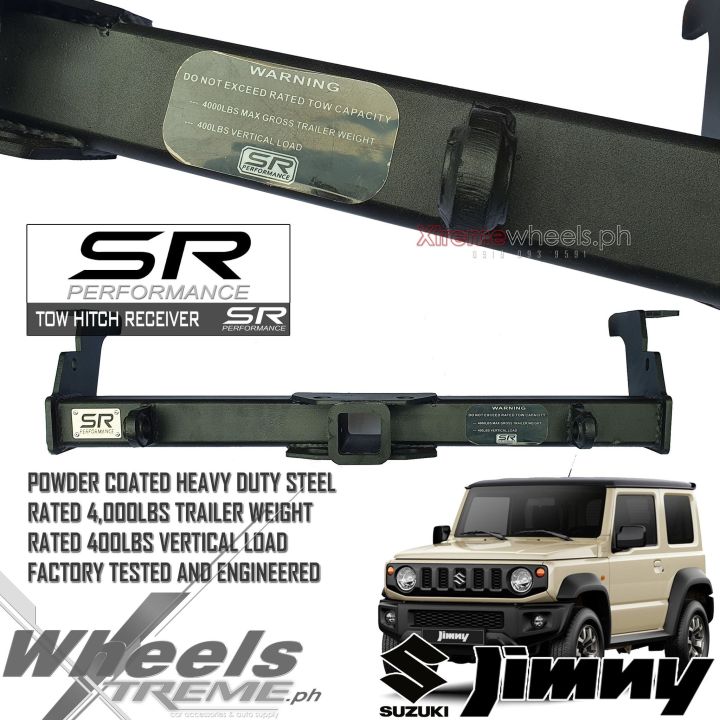 Suzuki Jimny 2019 to 2024 SR Performance Tow Hitch Receiver bike ...
