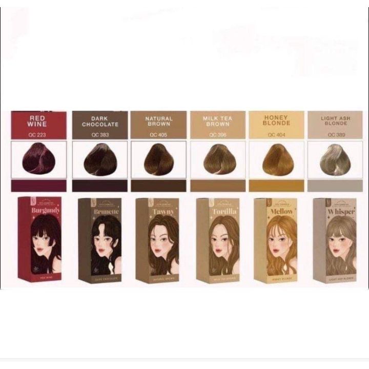 KOTA Color Cream สีย้อมผมออแกนิค ยาย้อมผม มี 9เฉดสี | Lazada.co.th