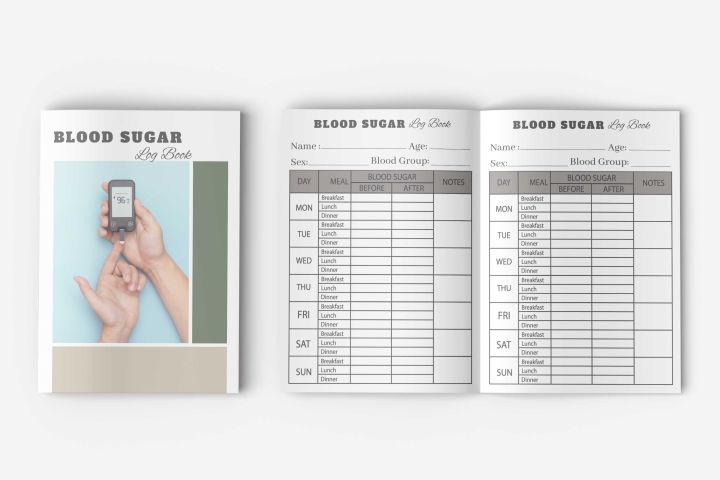 Blood Sugar Glucose Monitoring Booklet or Notebook | Lazada PH