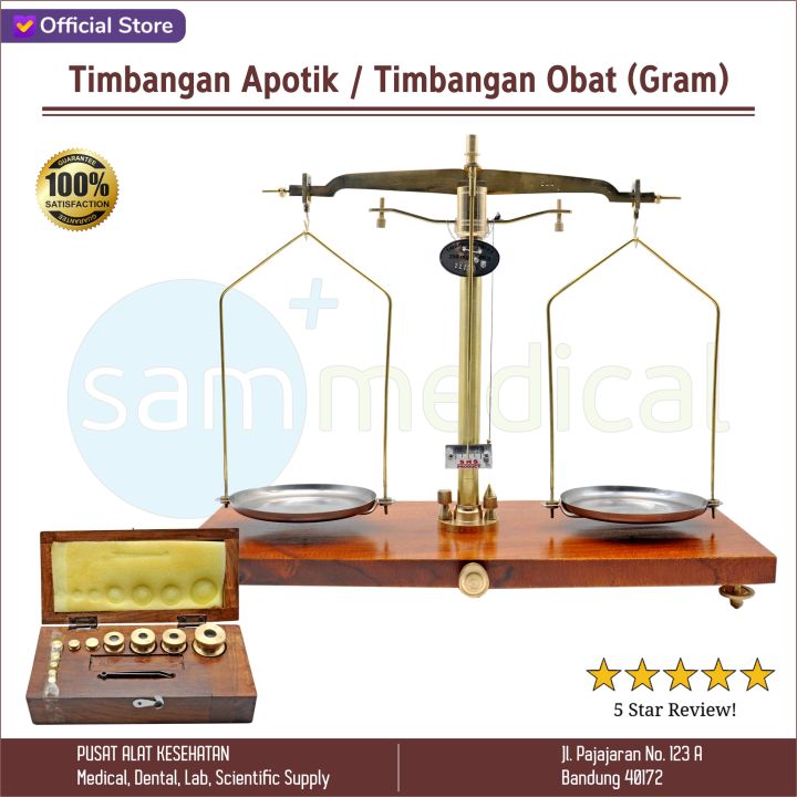Timbangan Apotik / Neraca Obat Apotek - Gram | Lazada Indonesia