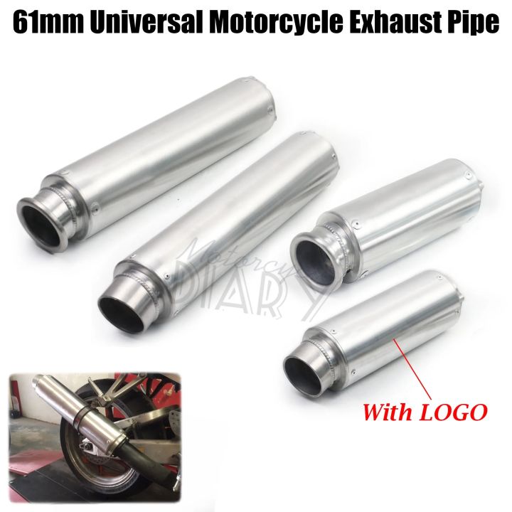 【Trusted】 Motorcycle Exhaust Muffler Escape Moto Modified For Gsxr Zx6r Zx10r Cb400 Cb500f ...