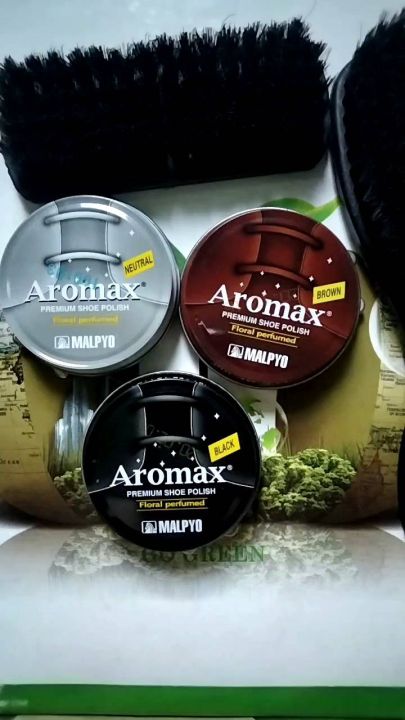 xi đánh giày aromax chính hãng hàn quốc (màu đen) cam kết sản phẩm ...