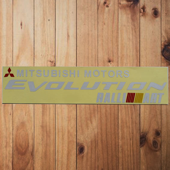 Stiker Ralliart Evolution | Lazada Indonesia