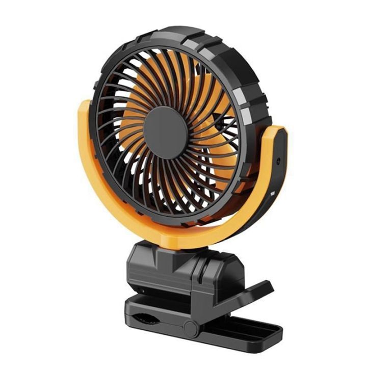Wind 900 Rotate Quiet Small Air Cooling Fan Battery Operated Portable ...