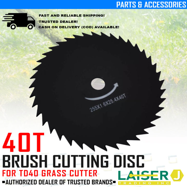 Grass Cutter TD40 Cutting Blade / Cutting Disc 40 TEETH Brush Cutter ...