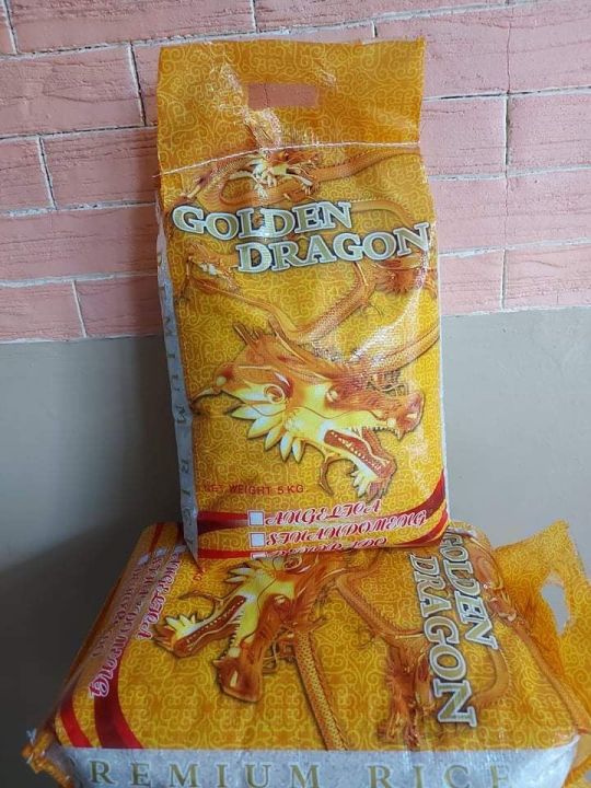 Golden Dragon / Buko Pandan Blue Sinandomeng Rice 5kg - Gold & Blue ...