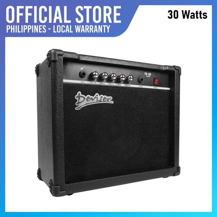 Deviser TB-30 Bass Guitar Amplifier 30 Watts | Lazada PH