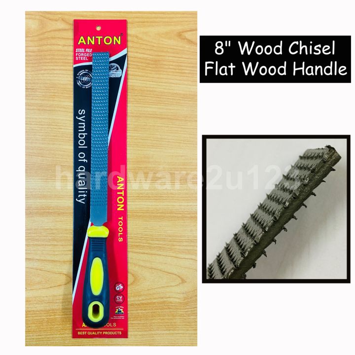 8‘’ Anton Heavy Duty Steel File Wood Chisel | Lazada