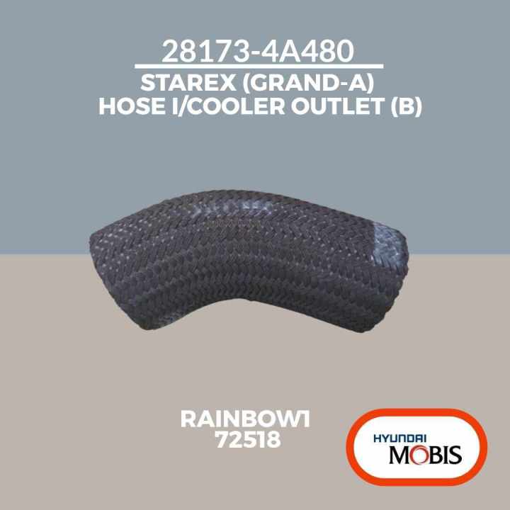 281734A480 HOSE I/COOLER OUTLET (B) for HYUNDAI STAREX (GRAND-A) [MOBIS ...