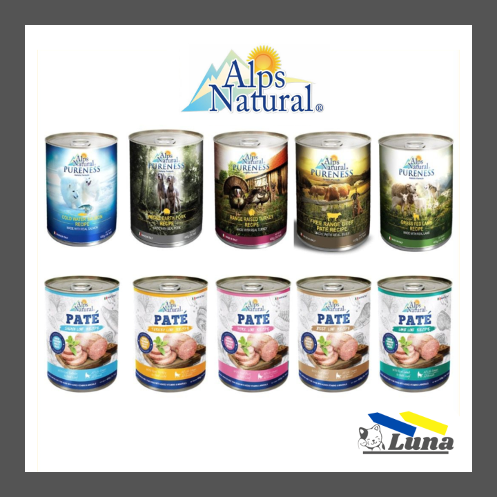 Alps Natural Pureness Dog Canned Food 400g | Lazada