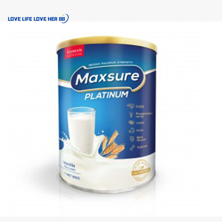 100% ORIGINAL STOCK Maxsure Platinum Vanila 400g | Diabetes Specific ...
