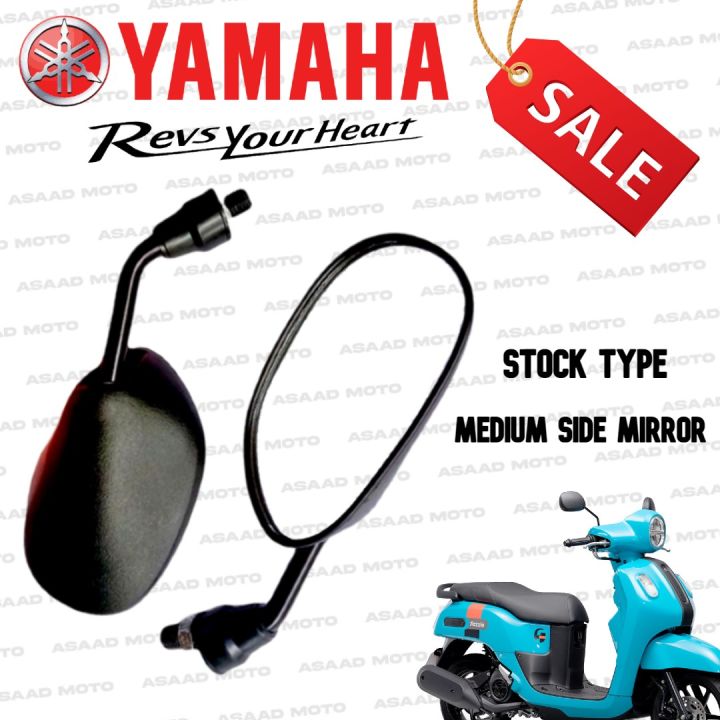 YAMAHA MIO FAZZIO MEDIUM SIDE MIRROR UNIVERSAL | Lazada PH