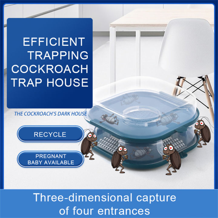【EXDECOR】Cockroach Trap, Efficient Cockroach Trap Box Physical Capture ...