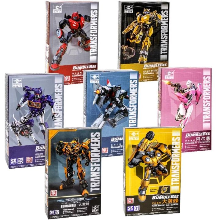 In Stock Trumpeter Transformers Bumblebee Blitzwing Soundwave Ravage ...