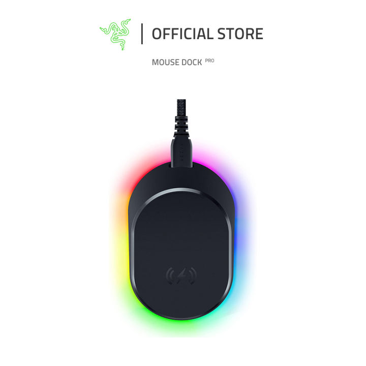 Razer Mouse Dock Pro + Razer Wireless Charging Puck Bundle | Lazada PH