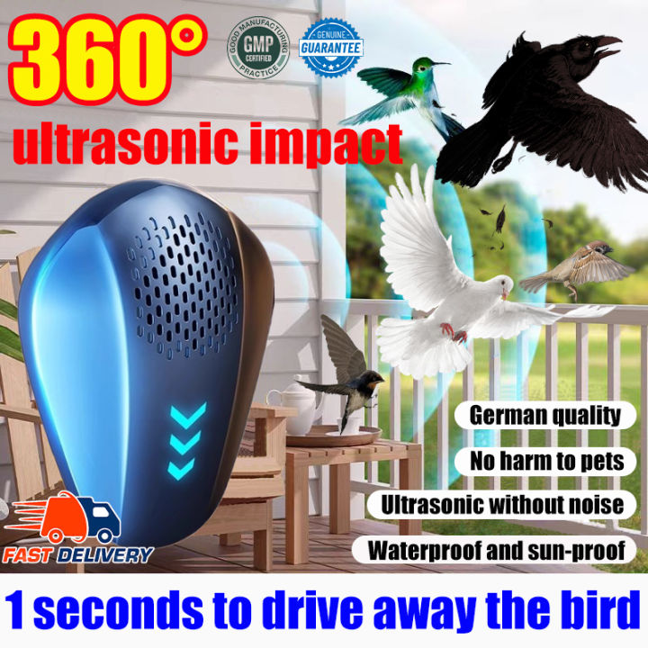 Penolak burung ultrasonik 1 second to drive away the birds Ultrasonic ...