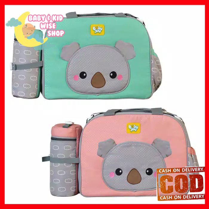 Baby Joy Tas Bayi Besar + TBSD Kokoa Series BJT1032-Tas Perlengkapan ...