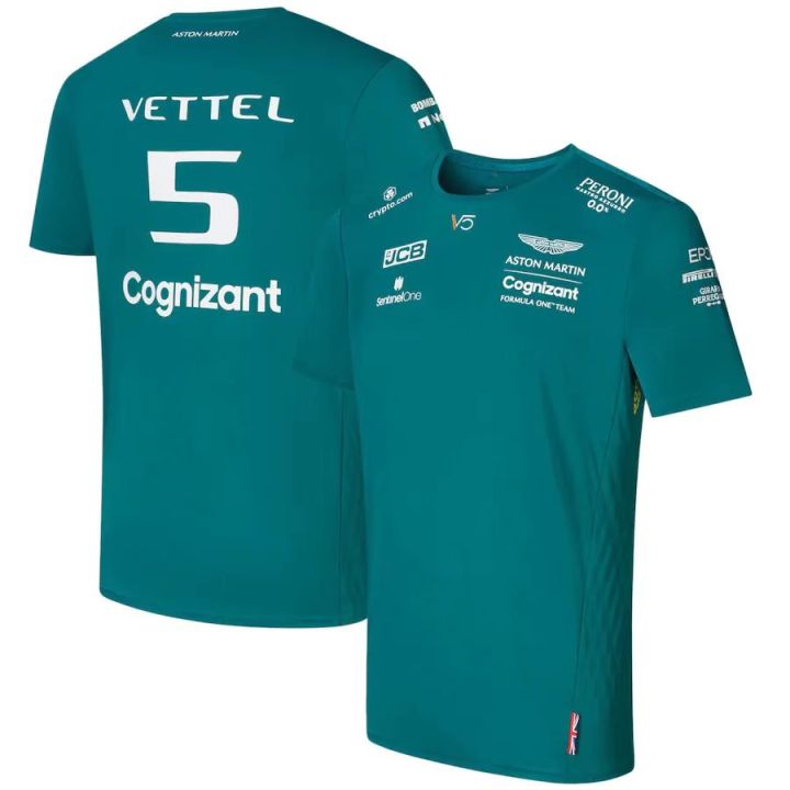 Auction Aston Martin Cognizant F1 2022 Team Driver T-Shirt - Sebastian ...