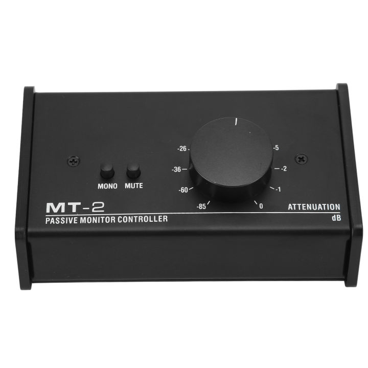 MT-2 Passive Monitor Controller XLR And 3.5mm Inter Large Volume Knob ...