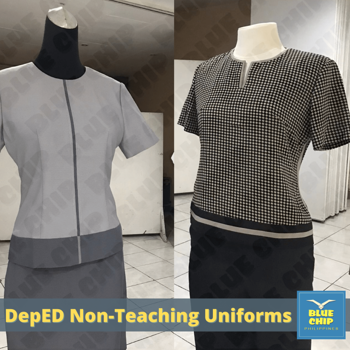 Non-Teaching DepEd Teacher's Uniform for WOMEN's (Original / Prescribed ...
