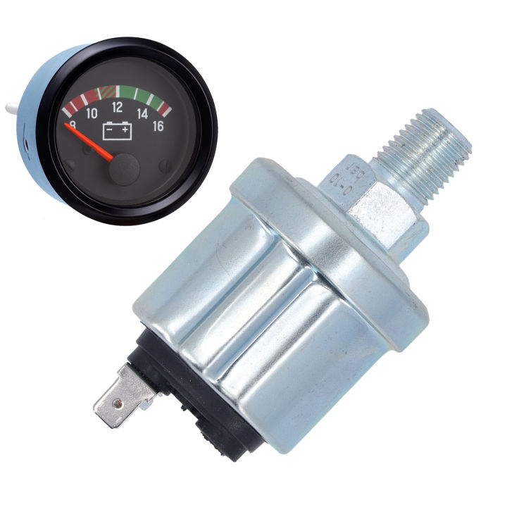 Oil Pressure Transducer Standard 0 To 10 Bar Wide Range Oil Pressure Sensor 1/4 NPT for ...