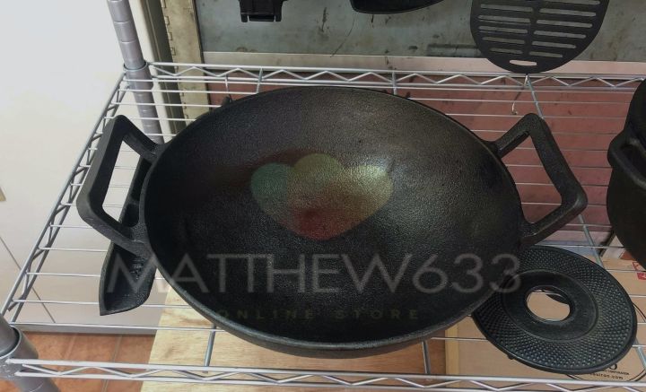 Filipino-made Wok Cast Iron | Lazada PH