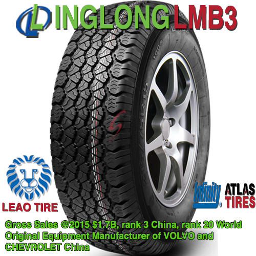 235/75 R15 Leao/Linglong Tire | Crosswind AT/MT, LS 4x4 HP, LS GP, LS AT/MT, LMB3 A/T (235/75R15 ...