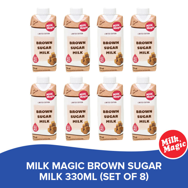 Milk Magic - Brown Sugar Milk 330ml (Set of 8) - Nutritious Healthy ...
