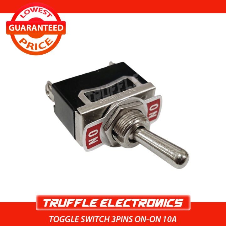 TOGGLE SWITCH BIG 3PINS ON-ON 6A 250VAC 10A 125VAC | Lazada PH