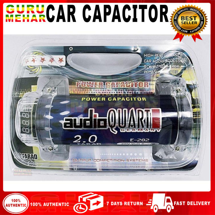 High Performance Car Audio Power Capacitor (2.0 Farad) - High Quality ...