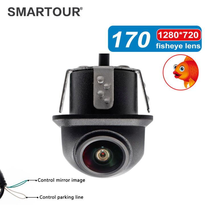 Smartour รถกล้องมองหลังสำรองกล้องย้อนกลับย้อนกลับภาพ Fisheye HD Night ...