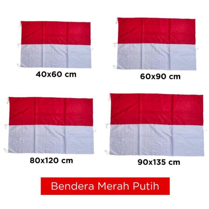 Bendera Merah Putih Berbagai Ukuran | Lazada Indonesia