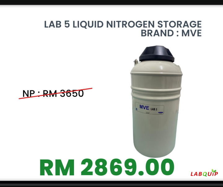 Liquid Nitrogen Tank Lab MVE 5 Litres | Lazada