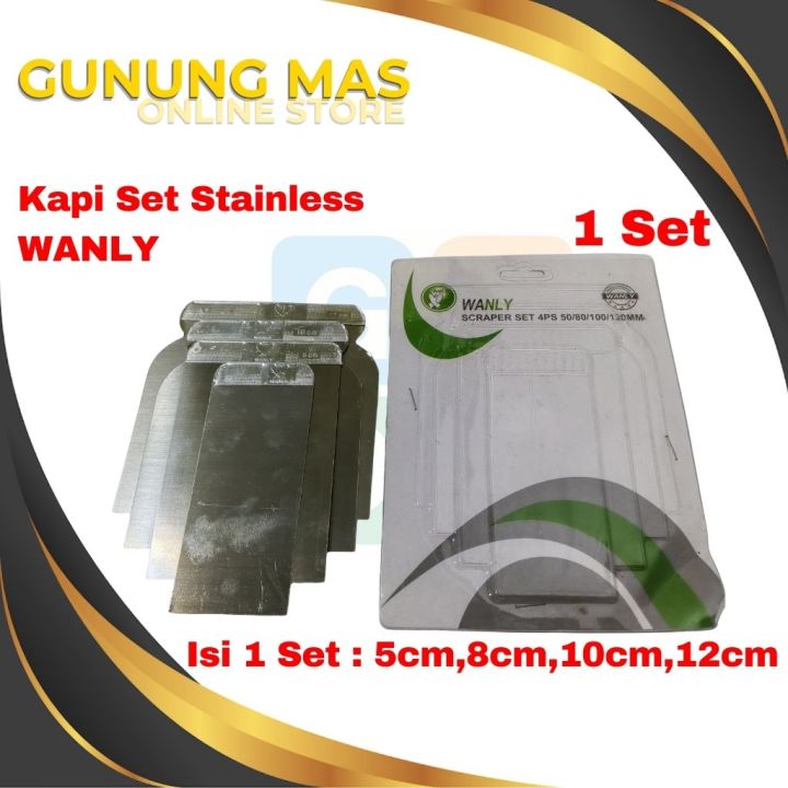 WANLY Kapi Set SS 140G/ Kape Set / Kape Set Stainless Steel 4pcs ...