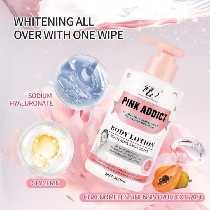 DW Papaya/ Milk/ Cocoberry/ Aloe vera/ Sakura Whitening Hand & Body ...