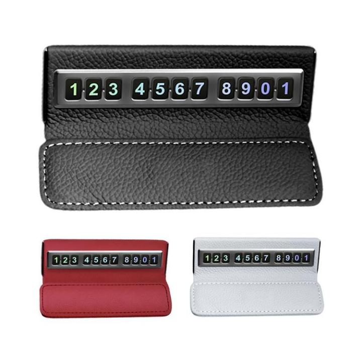 Car Parking Number Plate Temporary Automobile Parking Plate Number Card ...