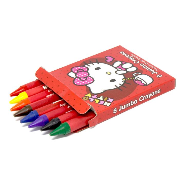 Sterling Disney Hello Kitty Jumbo Crayons 8 Colors | Lazada PH