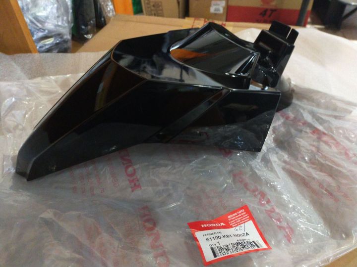 HONDA BEAT FI V2 V3 FRONT FENDER GLOSS BLACK 61100K81N00ZA | Lazada PH