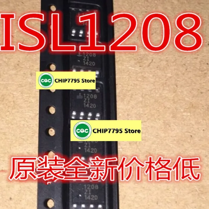 ชิป SOP8 ISL1208ชิป ISL1208IB8Z-TK 1208ZI ISL1208วงจรรวมใหม่ดั้งเดิม | Lazada.co.th