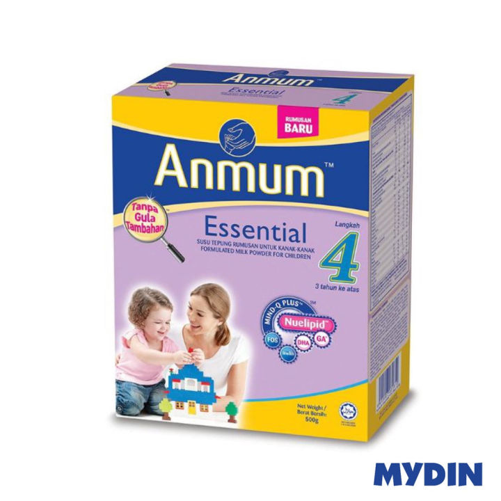 Anmum Essential Step 4 Plain (550g) | Lazada Anmum Essential Step 4 Plain (550g) | Lazada