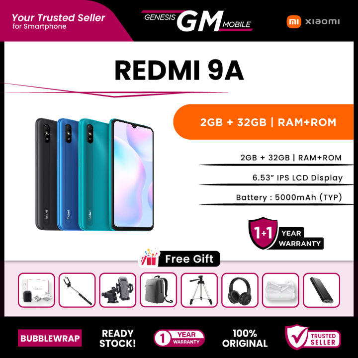 REDMI 9A [2GB RAM 32GB ROM] - Original XIAOMI Malaysia | Lazada