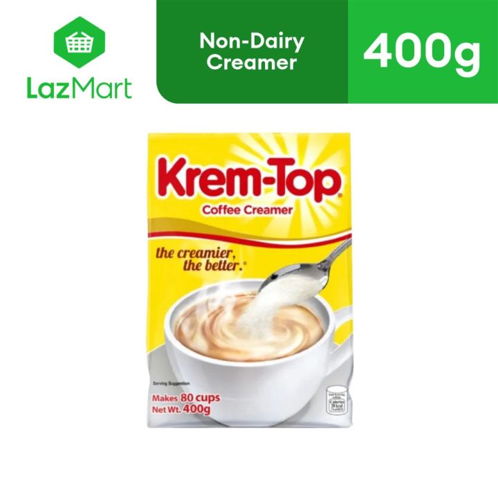 Krem-Top Non-Dairy Coffee Creamer 400g [Expiry on January 28, 2026 ...