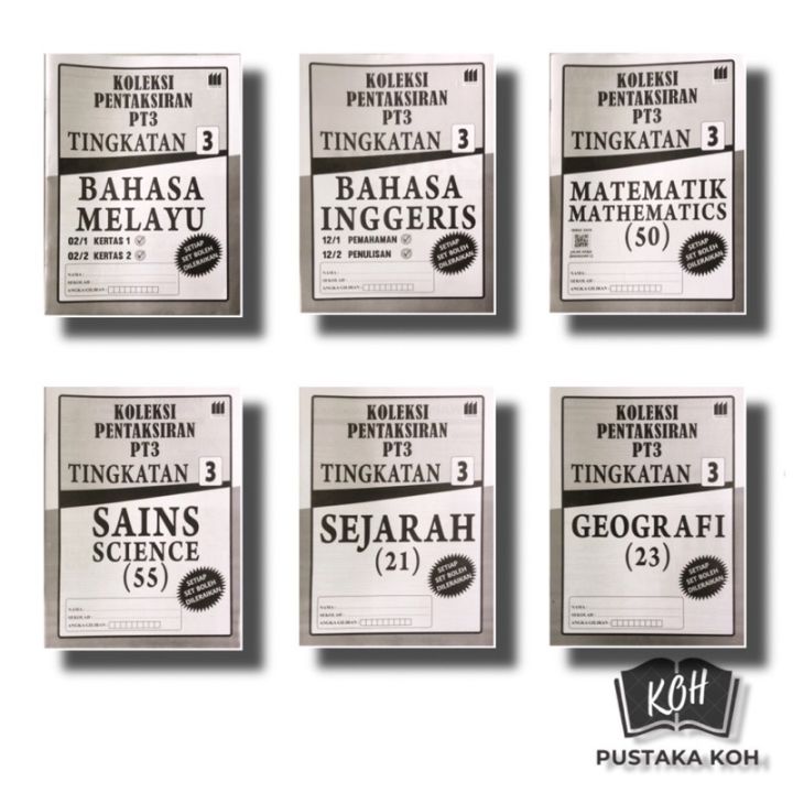 Koh Koleksi Pt3 Tingkatan 3 Pentaksiran Kertas Ujian Tingkatan 3