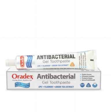 ORADEX ANTIBACTERIAL GEL TOOTHPASTE 120G EXP12/2025 | Lazada