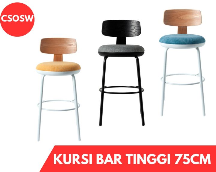 Informa Soji Kursi Bar Kafe Bangku Counter Meja Tinggi Kursi Kitchen ...
