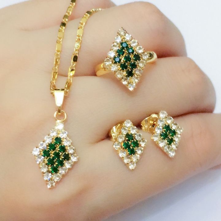14k Bangkok gold 3in1 ring size adjustable #899 | Lazada PH