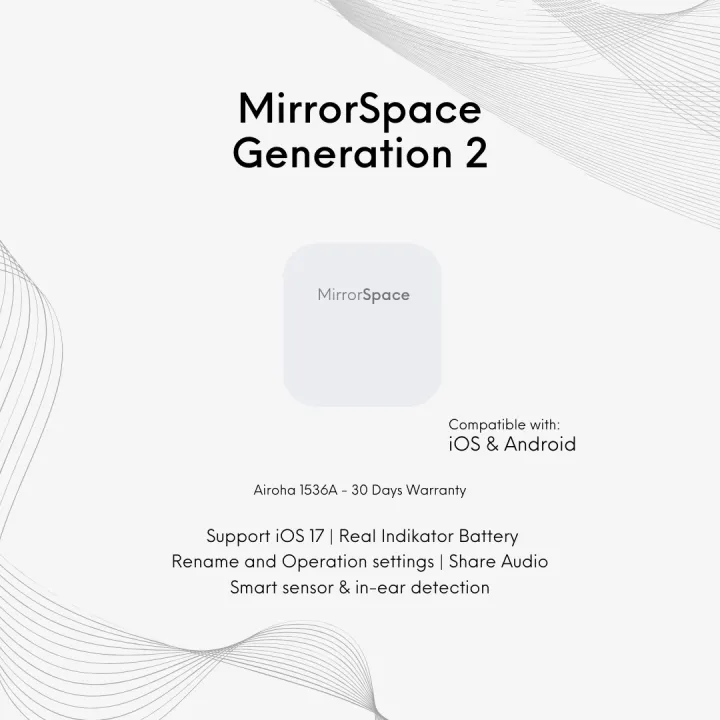 TWS MirrorSpace Generation 2 | Lazada Indonesia